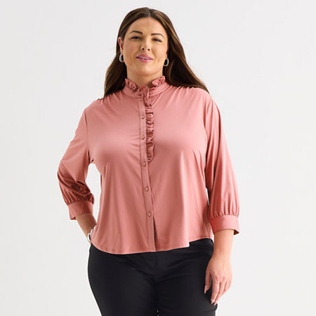 Click here for Liz Claiborne Womens Plus Long Sleeve Blouse  1x... prices