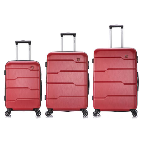Click here for DUKAP Rodez Lightweight Hardside 3-Pc Set  One Siz... prices