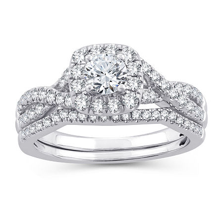 Click here for Womens 1 CT. T.W. Natural White Diamond 10K White... prices