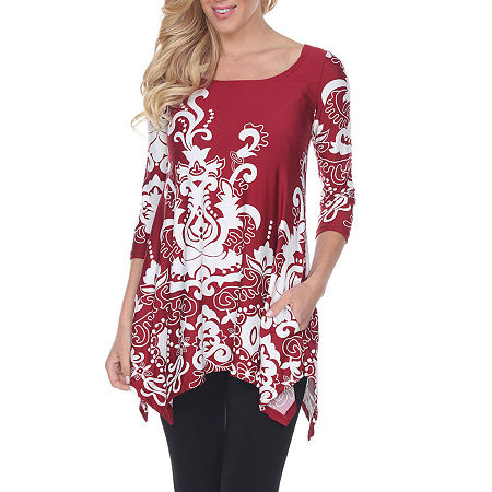 Click here for Womens White Mark Yanette Tunic prices