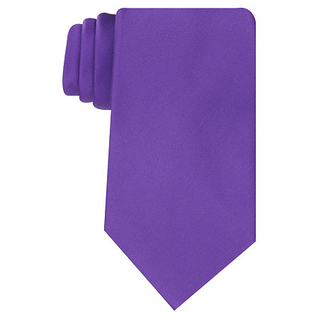 Click here for Stafford Satin Solid Tie  One Size  Purple prices