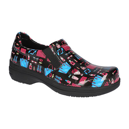 Easy Works Easy Street Womens Bind Clogs - Stylish Women Patent