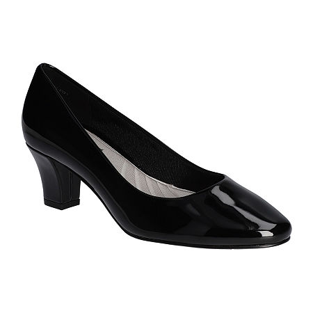 Click here for Easy Street Womens Ballari Round Stiletto Heel Pum... prices