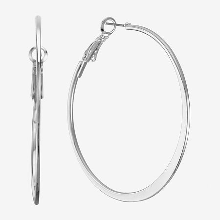 Click here for Liz Claiborne Thin Silver Tone Womens 51mm Hypoall... prices