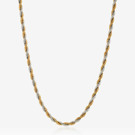 Click here for Stainless Steel Solid Rope Chain Necklace  One Siz... prices