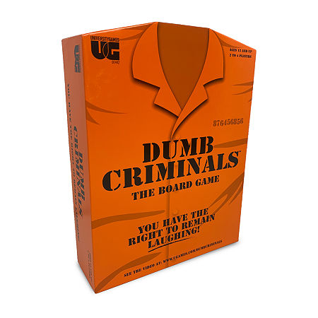 Click here for University Games Dumb Criminals: The Board Game Bo... prices