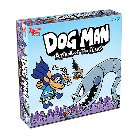 Click here for University Games Dog Man - Attack Of The Fleas Boa... prices