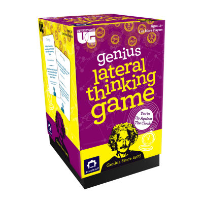 University Games Einstein Genius Lateral Thinking Game Board Game ...