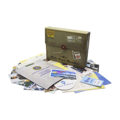 University Games Murder Mystery Party Case Files: Mile-High Murder ...
