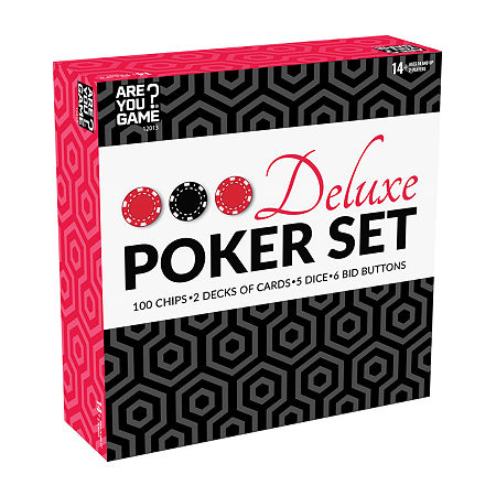 Click here for Areyougame Deluxe Poker Set  113 Piece - Multi Col... prices