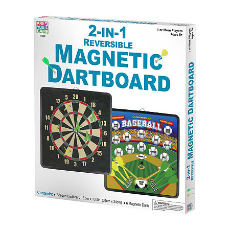Click here for Areyougame 2-in-1 Reversible Magnetic Dartboard prices