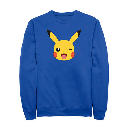 Click here for Mens Long Sleeve Pokemon Sweatshirt  Xx-large  Blu... prices