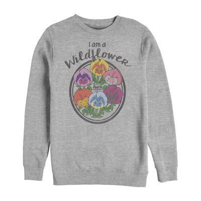 Mens Crew Neck Long Sleeve Sweatshirt, Color: Ath Htr - JCPenney