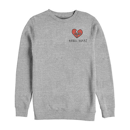 Click here for Mens Crew Neck Long Sleeve Sweatshirt  Small  Gray prices