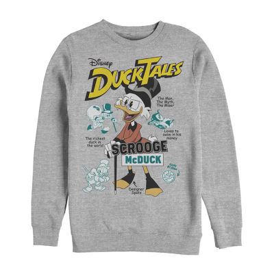 Mens Crew Neck Long Sleeve Sweatshirt, Color: Ath Htr - JCPenney