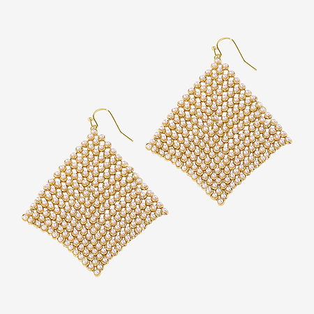 Click here for Bijoux Bar Womens Crystal Drop Earrings  One Size... prices