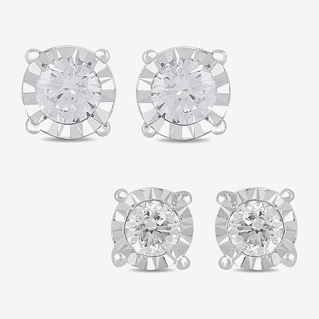 Click here for Womens 1 CT. T.W. Lab Grown White Diamond Sterling... prices
