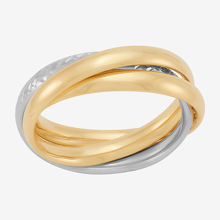 Click here for Made in Italy Womens 3MM 10K Two Tone Gold Round B... prices