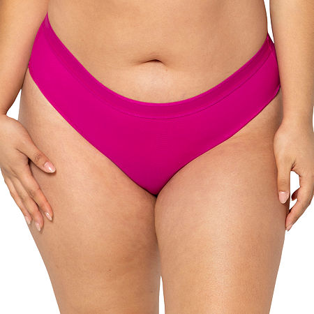 Click here for Curvy Couture Sheer Mesh High Cut Brief-1313  Xx-l... prices