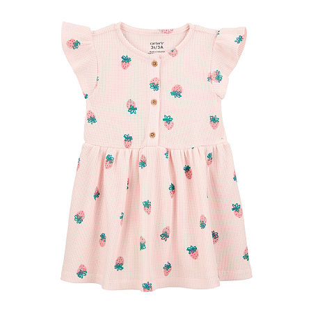 Click here for Carters Toddler Girls Short Sleeve Flutter Sleeve... prices