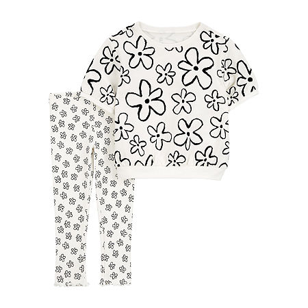 Click here for Carters Toddler Girls 2-pc. Legging Set  2t  White prices