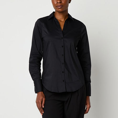 Click here for Worthington Womens Long Sleeve Cuffed Sleeve Regul... prices