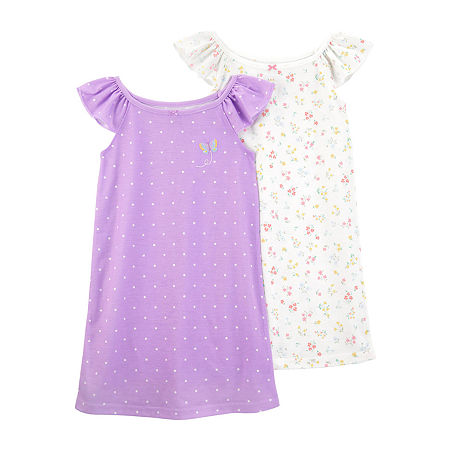 Click here for Carters Little & Big Kid Girls Scoop Neck Short Sl... prices