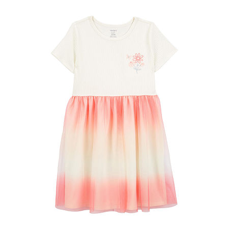 Click here for Carters Little & Big Kid Girls Short Sleeve Fitted... prices