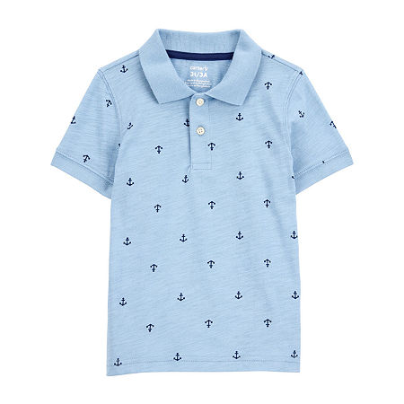 Click here for Carters Toddler Boys Short Sleeve Regular Fit Polo... prices
