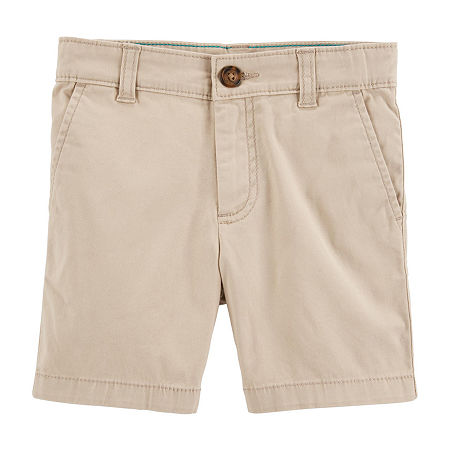 Click here for Carters Toddler Boys Chino Short  5t  Brown prices