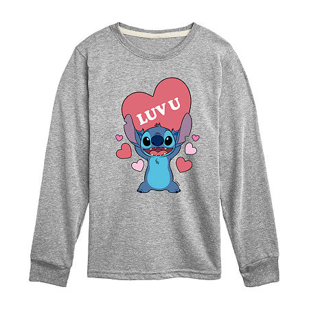 Click here for Disney Collection Little & Big Kid Boys Crew Neck... prices