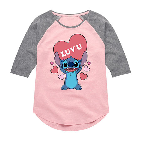 Click here for Disney Collection Little & Big Kid Girls Crew Neck... prices