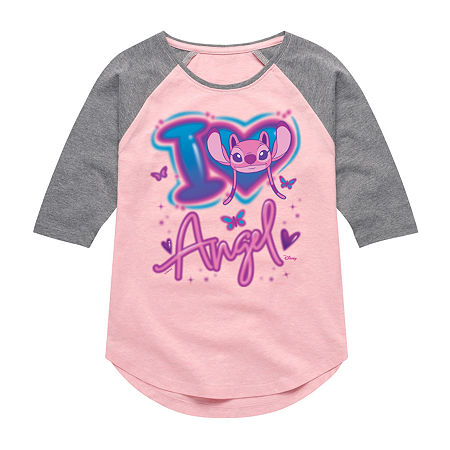 Click here for Disney Collection Little & Big Kid Girls Crew Neck... prices