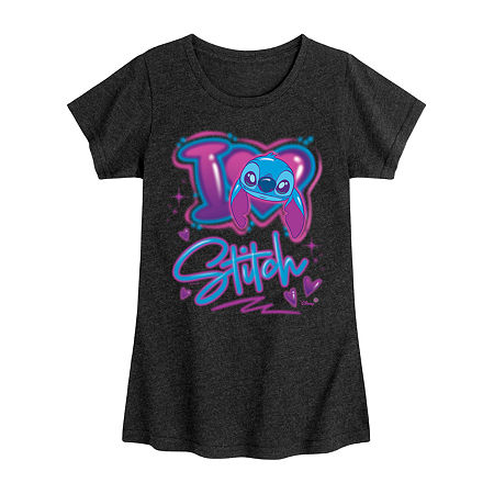 Click here for Disney Collection Little & Big Kid Girls Crew Neck... prices