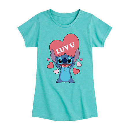Click here for Disney Collection Little & Big Kid Girls Crew Neck... prices