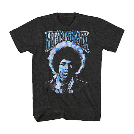 Click here for Jimi Hendrix Mens Crew Neck Short Sleeve Regular F... prices