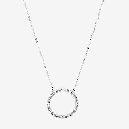 Click here for Womens 1/10 CT. T.W. Natural White Diamond 10K Whi... prices