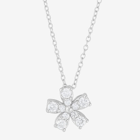 Click here for Womens 1/3 CT. T.W. Lab Grown White Diamond Sterli... prices