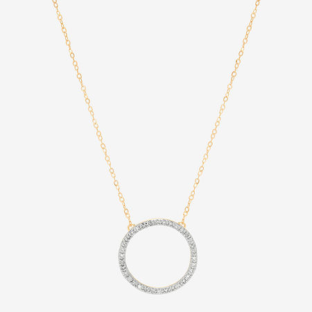 Click here for Womens 1/10 CT. T.W. Natural White Diamond 10K Gol... prices