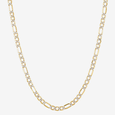 Click here for Made in Italy Womens 10K Gold 24 Inch Figaro Chain... prices