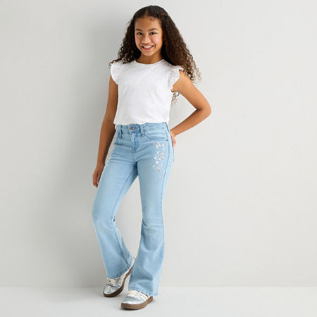 Click here for Thereabouts Little & Big Kid Girls Flare Leg Jean... prices