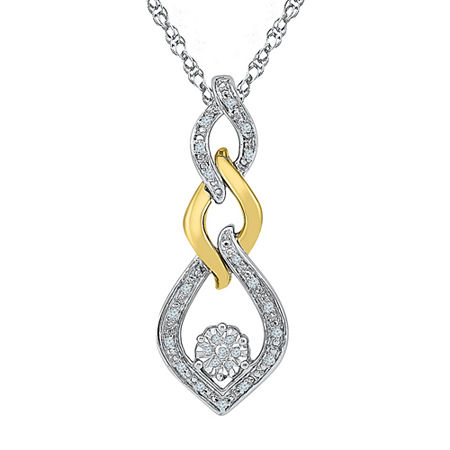 Click here for Womens Diamond Accent Natural White Diamond 10K Go... prices
