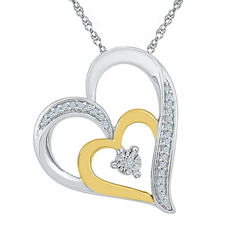Click here for Womens Diamond Accent Natural White Diamond 10K Go... prices