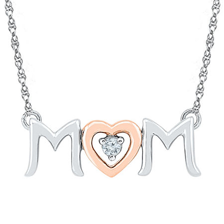 Click here for Mom Womens Diamond Accent Natural White Diamond 10... prices