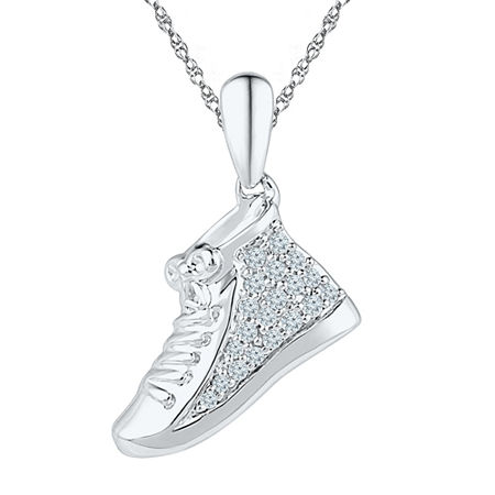 Click here for Sneaker Womens 1/6 CT. T.W. Natural White Diamond... prices