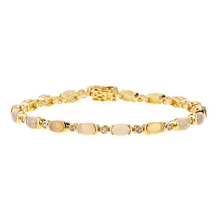 Click here for LIMITED QUANTITIES! White Opal Tennis Sterling Sil... prices