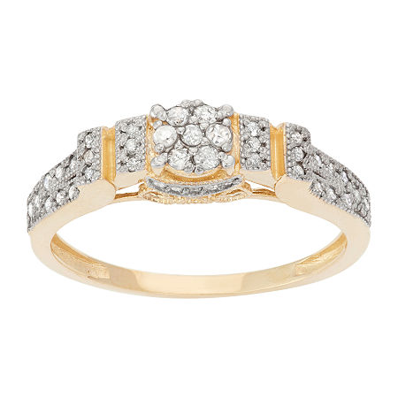 Click here for Womens 1/3 CT. T.W. Natural White Diamond 10K Gold... prices