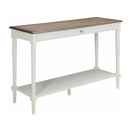 Click here for 1-Drawer Console Table  One Size  White prices