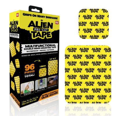Alien Pre Cut 96 Pieces Double Sided Multipurpose Grip MountingTape ...