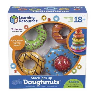Learning Resources Smart Snacks® Stack 'Em Up Doughnuts™ Discovery Toy ...